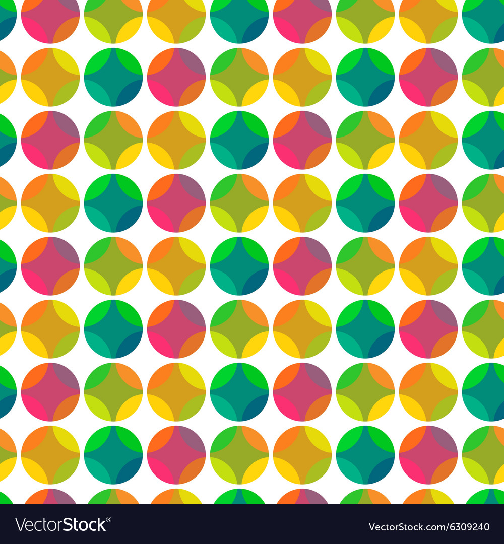 Bright seamless pattern Royalty Free Vector Image