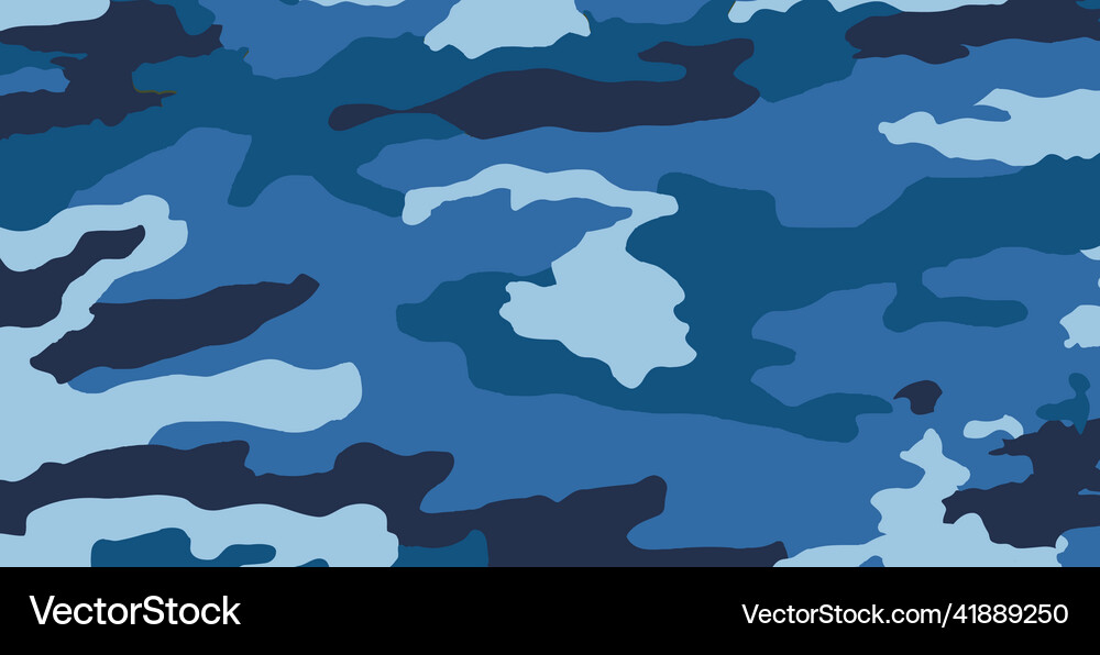 Panoramic background texture police military Vector Image