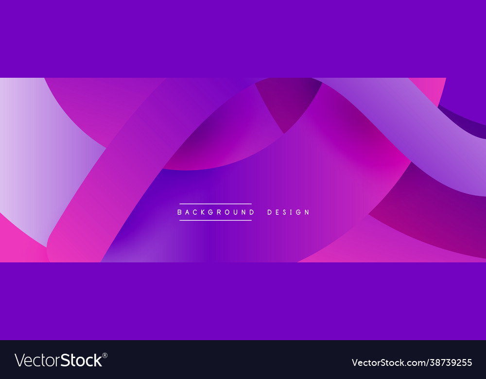 Abstract Overlapping Lines And Circles Geometric Vector Image