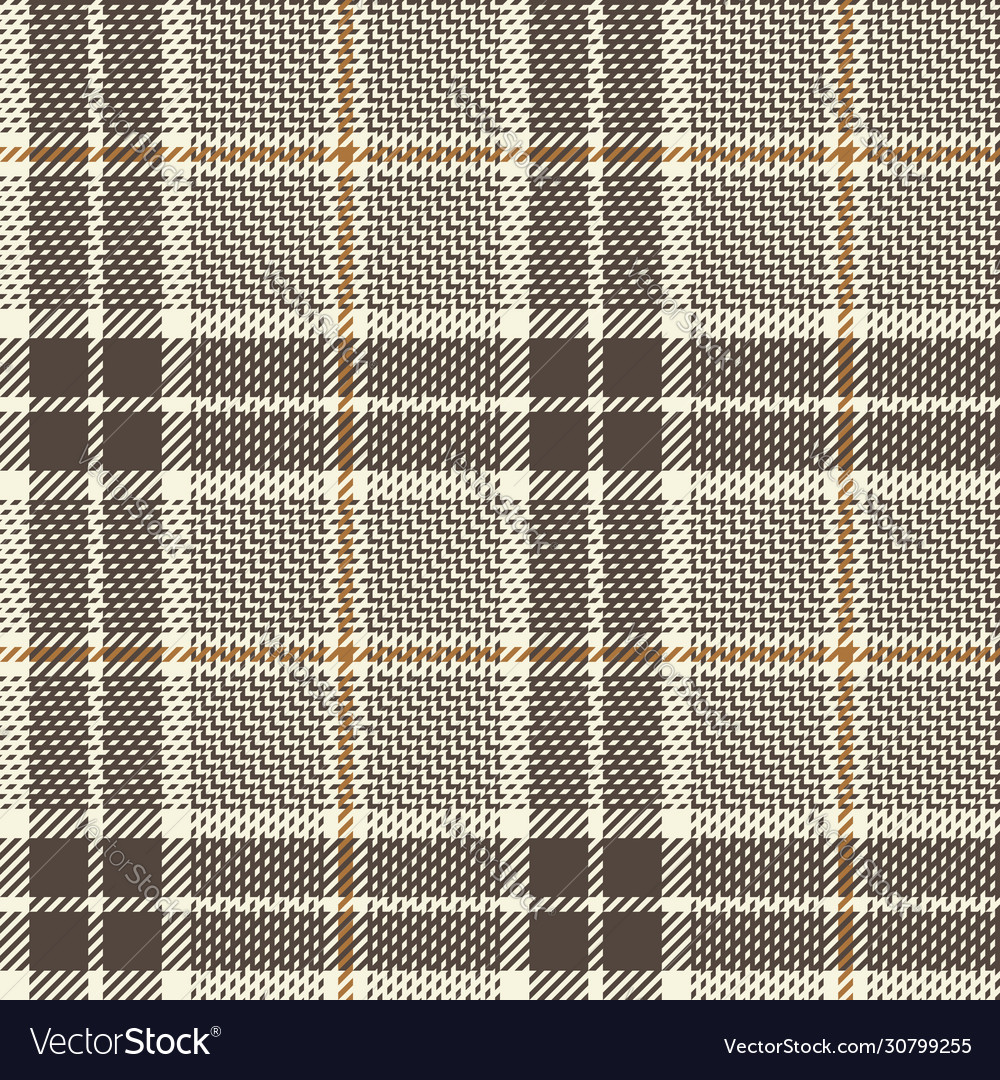 Brown plaid pattern Royalty Free Vector Image - VectorStock