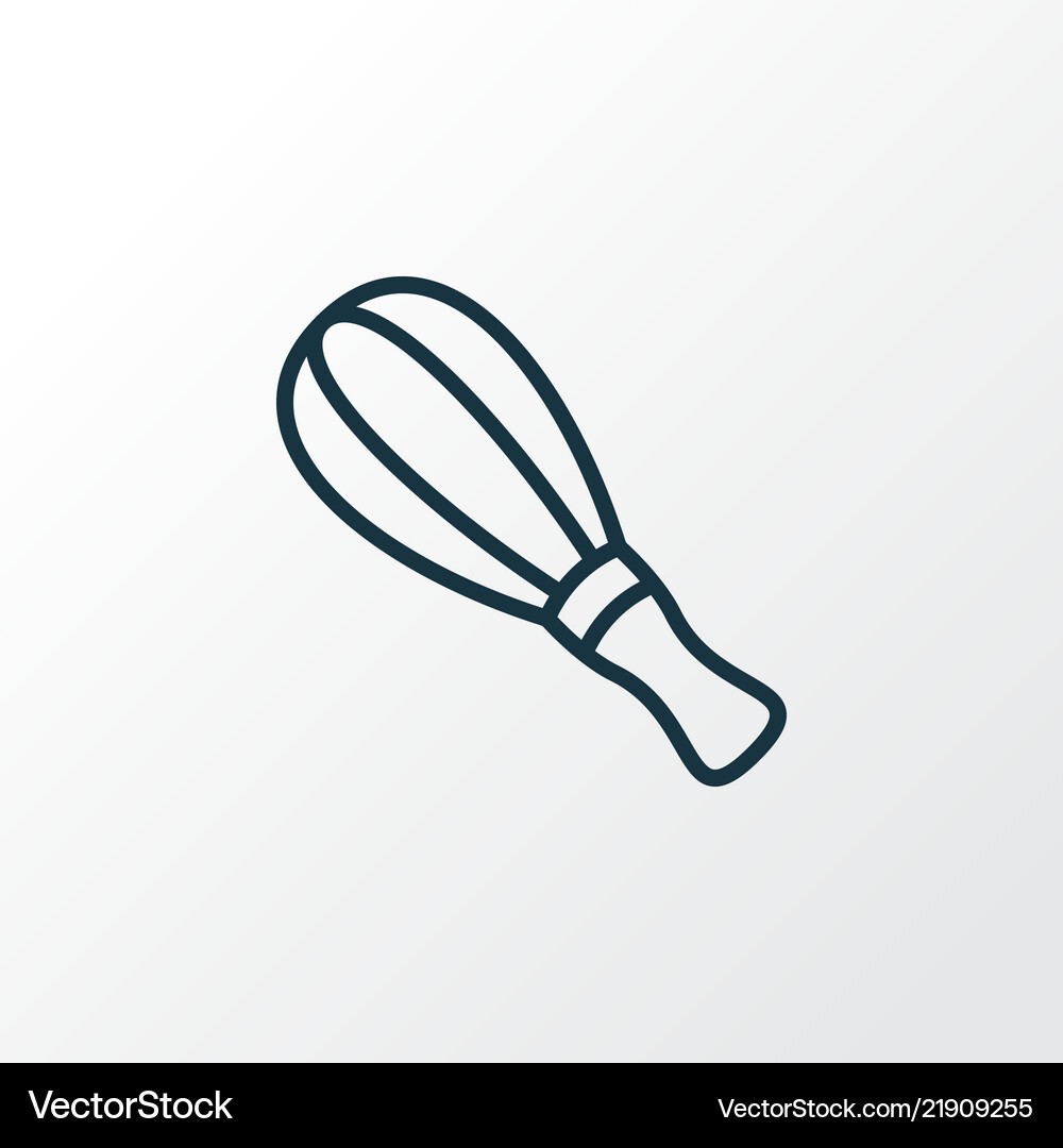 Whisk icon line symbol premium quality isolated Vector Image