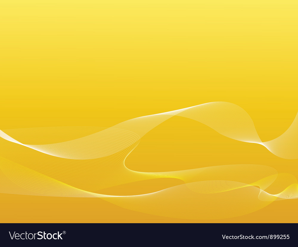 Yellow background Royalty Free Vector Image - VectorStock