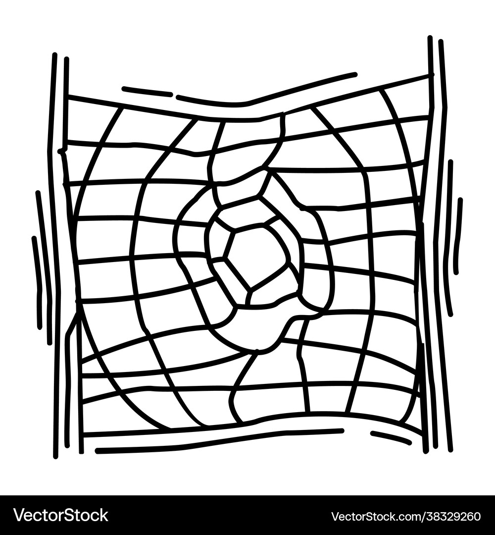Playground kids climbing net Royalty Free Vector Image