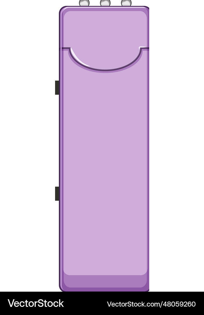 Stun taser gun cartoon Royalty Free Vector Image