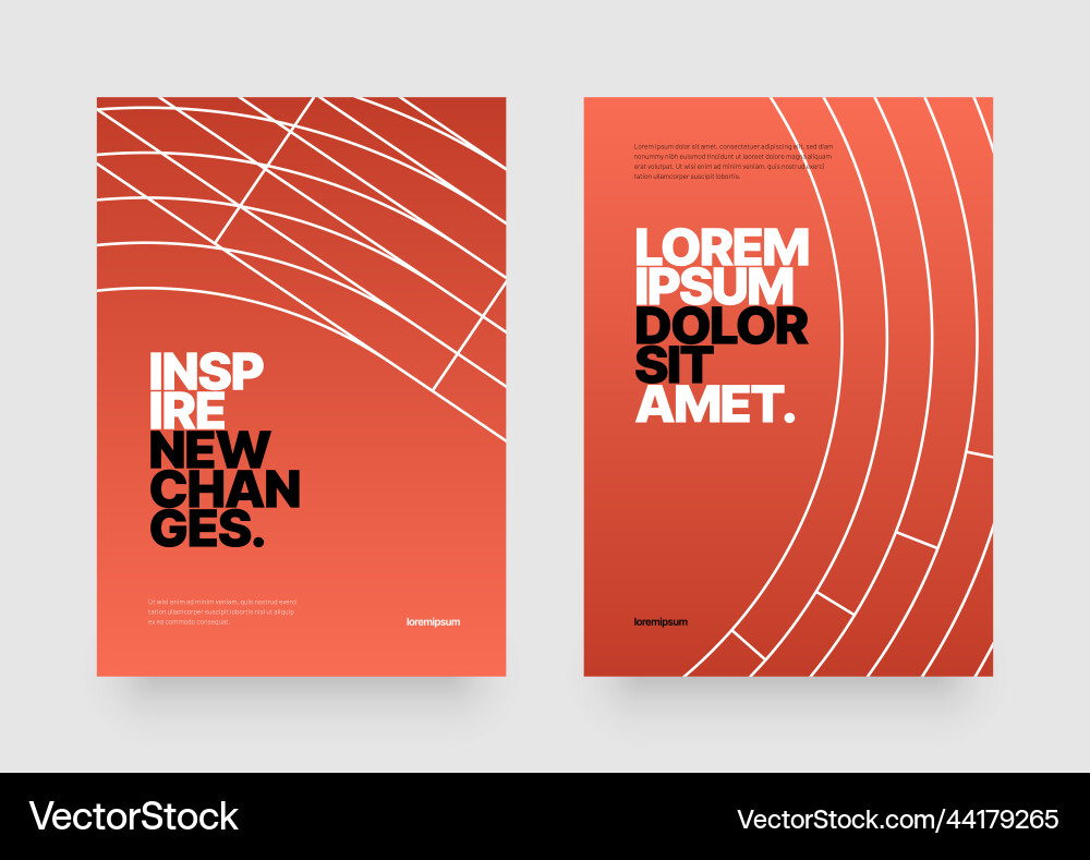 Layout template for events or business related Vector Image