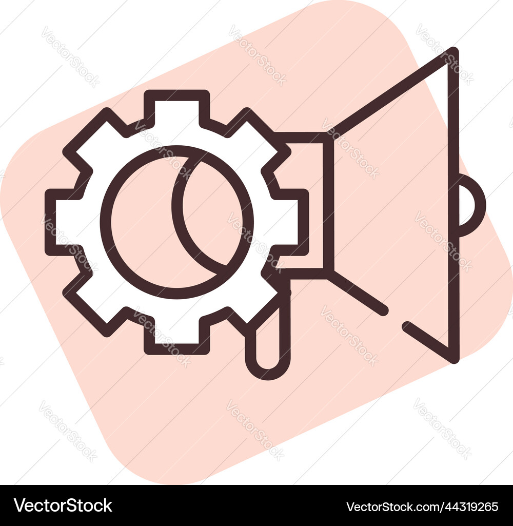 Marketing commercial on white background Vector Image