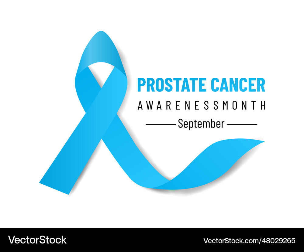 Men health prostate cancer Royalty Free Vector Image