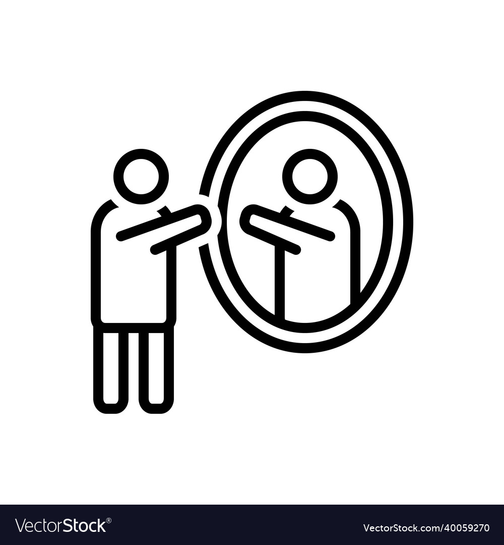 Itself Royalty Free Vector Image - VectorStock