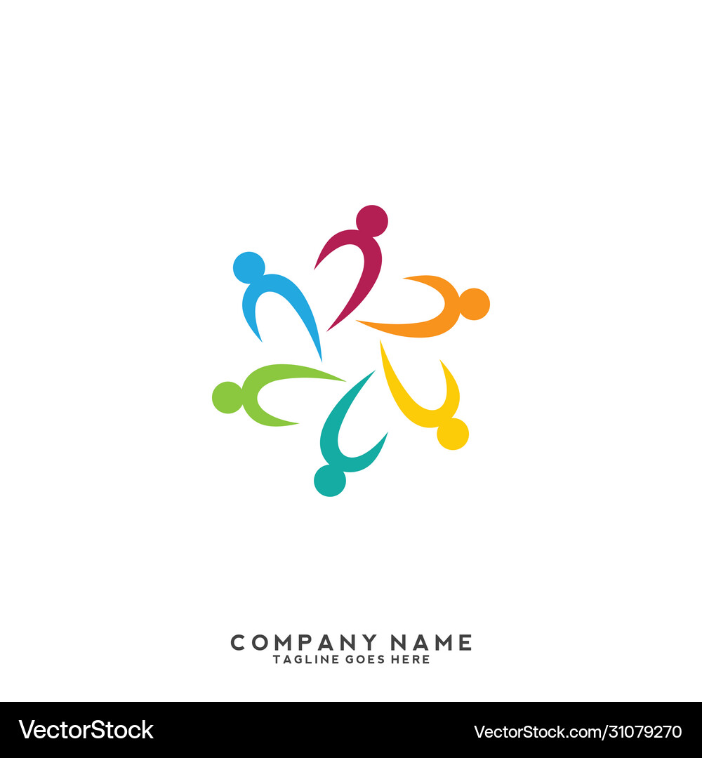 People community creative hub social connection Vector Image