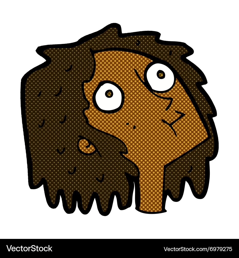 Comic cartoon staring woman Royalty Free Vector Image