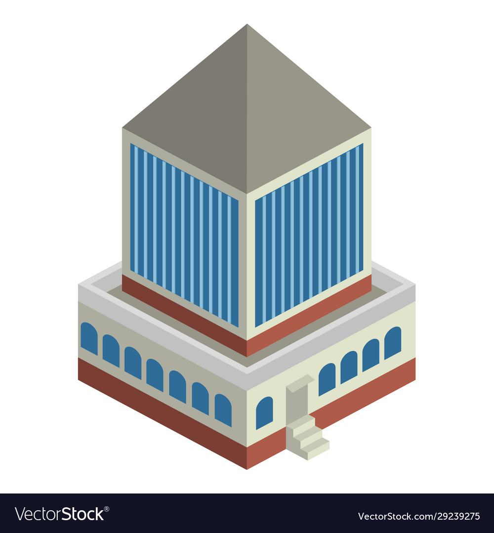 Isometric apartment building Royalty Free Vector Image Isometric apartment building Royalty Free Vector Image