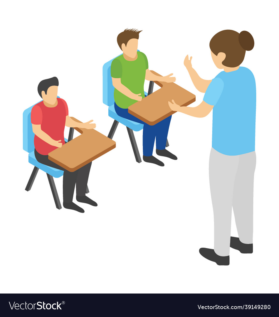 Class Royalty Free Vector Image - VectorStock