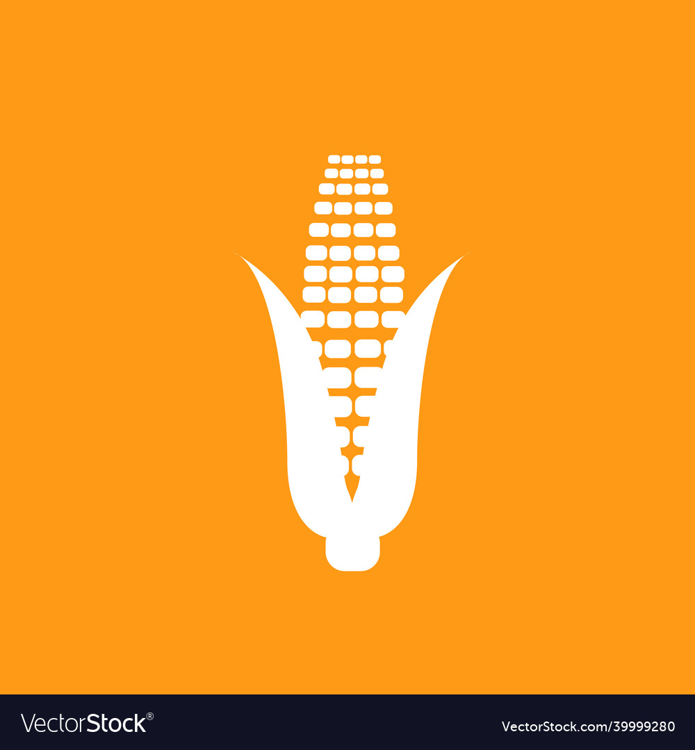 Corn icon Royalty Free Vector Image - VectorStock