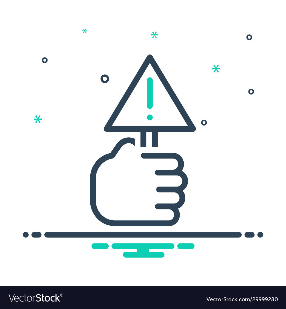 Warn Royalty Free Vector Image - VectorStock