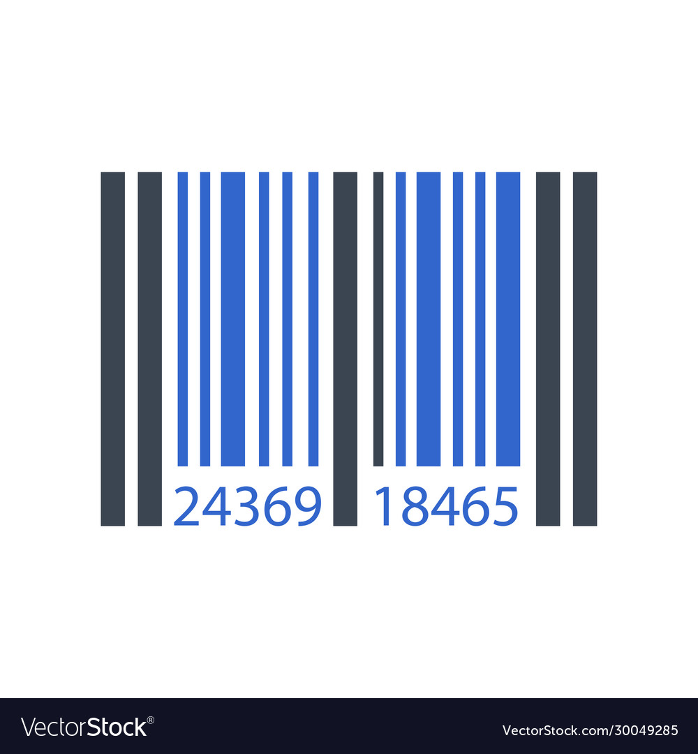 Bar code icon Royalty Free Vector Image - VectorStock