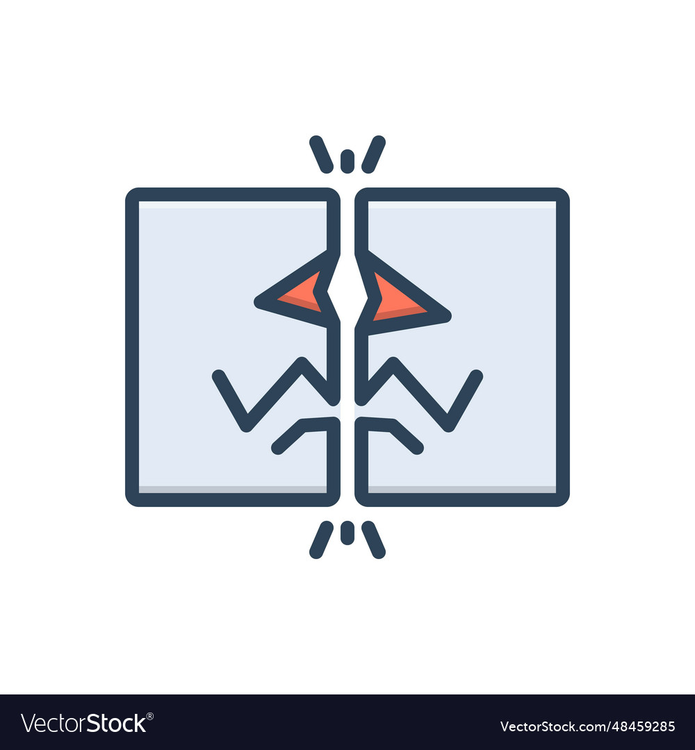 Damaged Royalty Free Vector Image - VectorStock