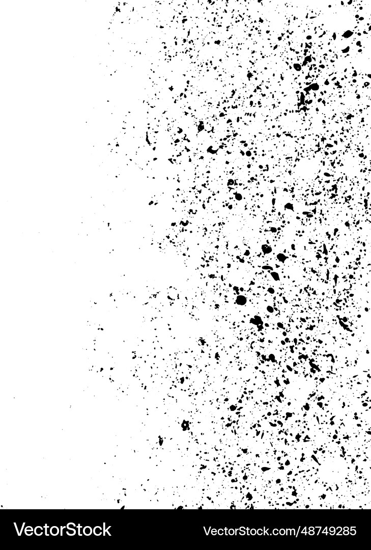 Side splash textures of spray paint on a white Vector Image