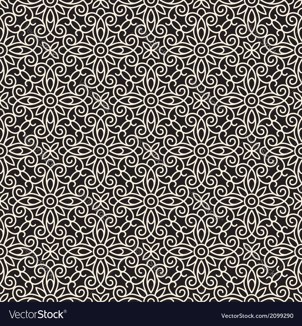Abstract lacy pattern Royalty Free Vector Image