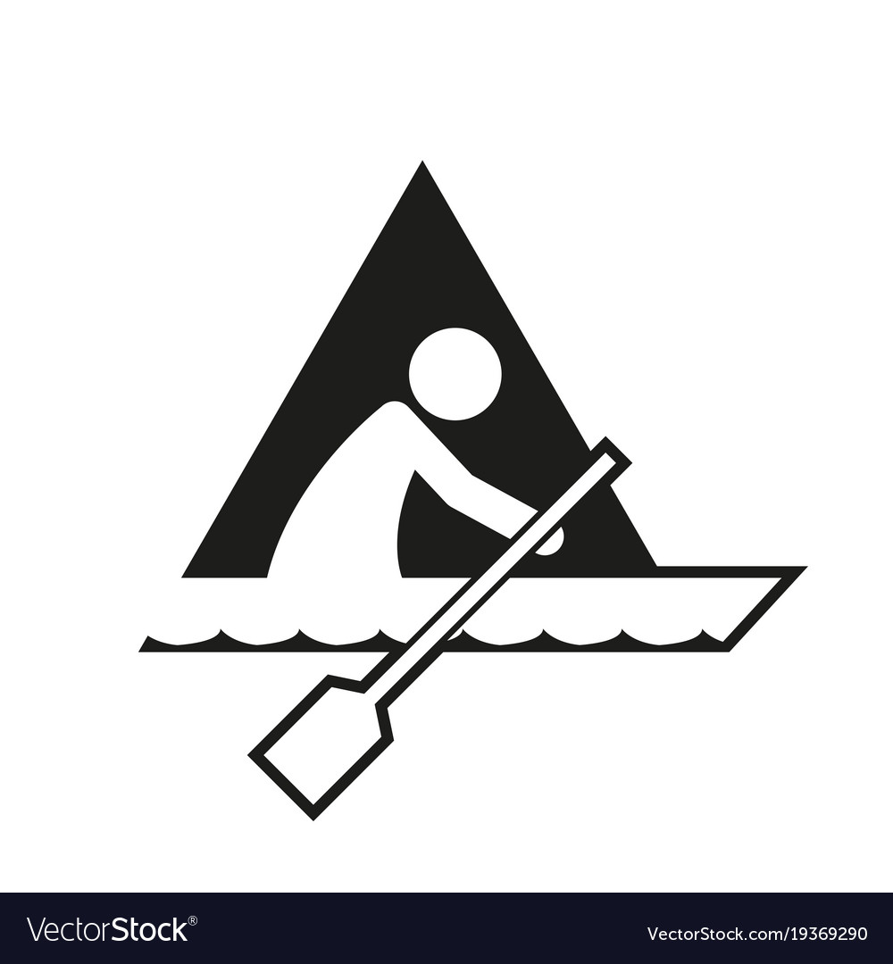 Canoe Sign Symbol