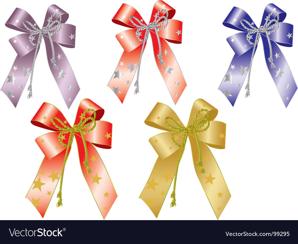 Bow Royalty Free Vector Image - VectorStock