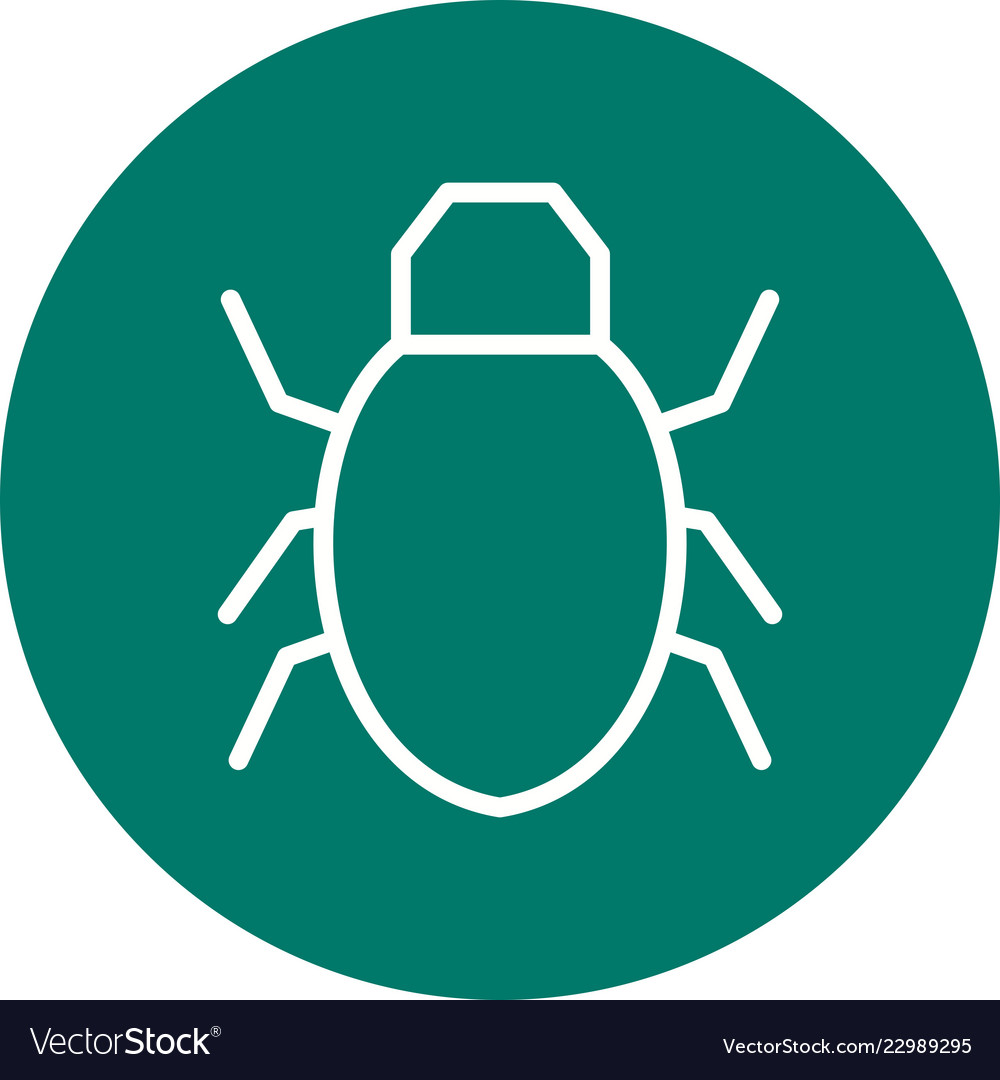 Bug icon Royalty Free Vector Image - VectorStock