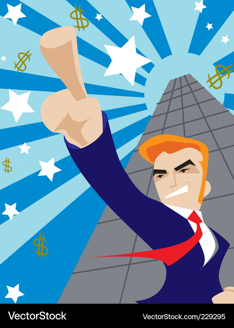 Business power Royalty Free Vector Image - VectorStock