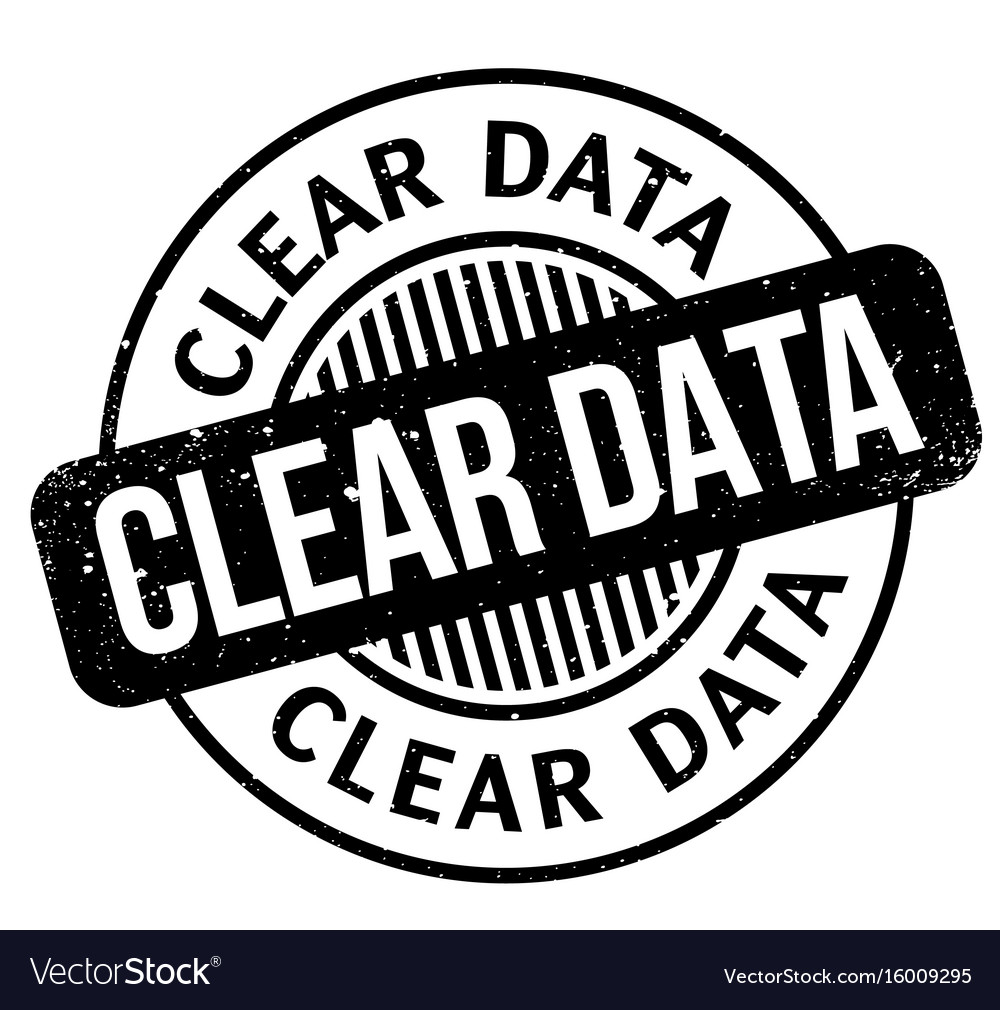 Clear Data Rubber Stamp Royalty Free Vector Image clear-data-rubber-stamp-royalty-free-vector-image