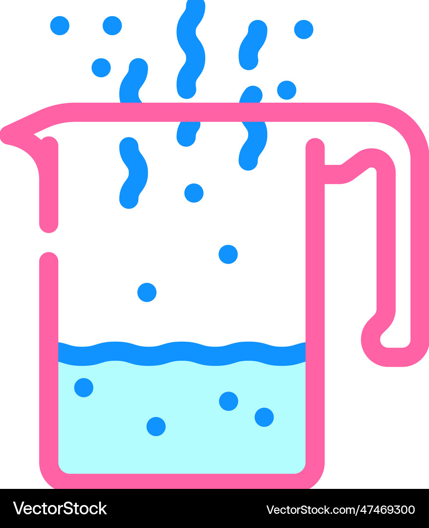 Fluid smell color icon Royalty Free Vector Image