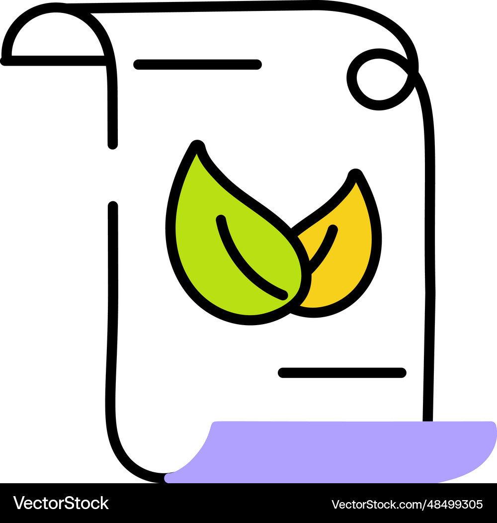 Environment report Royalty Free Vector Image - VectorStock