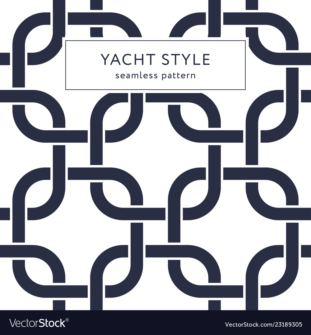 Rounded squares seamless pattern Royalty Free Vector Image