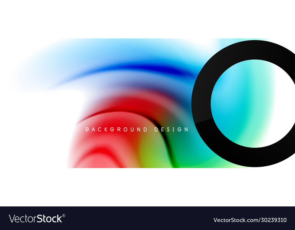 Abstract background fluid mixing gradient liquid Vector Image