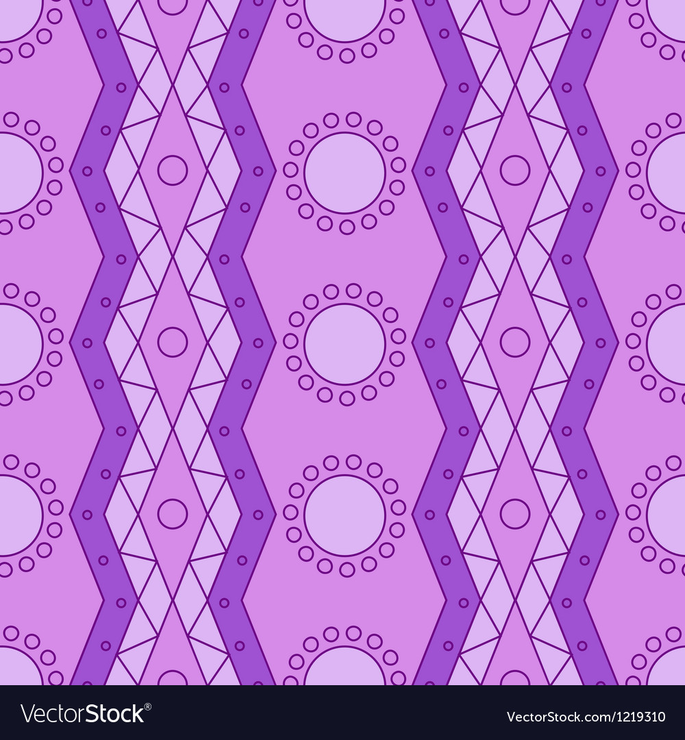Lilac geometry pattern Royalty Free Vector Image