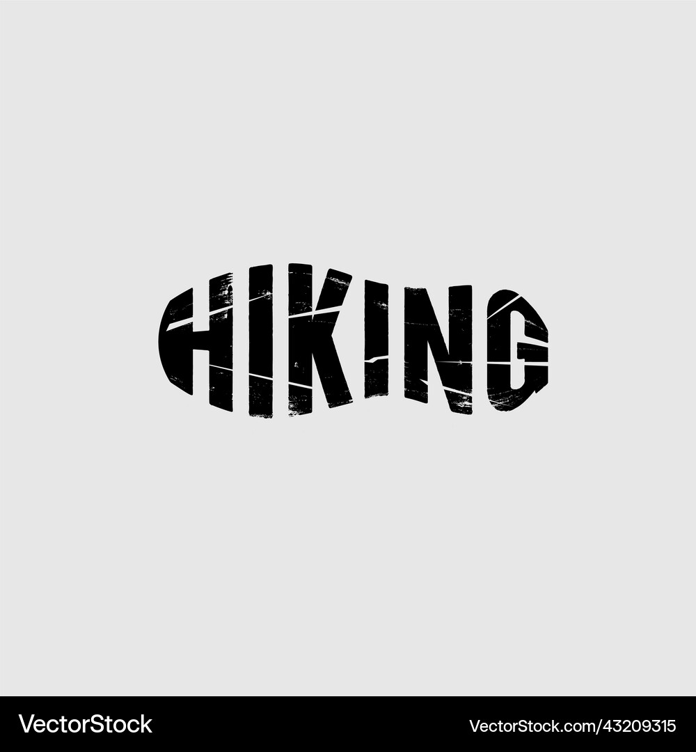 Hiking Footprints - Adventure Trail Royalty Free Vector