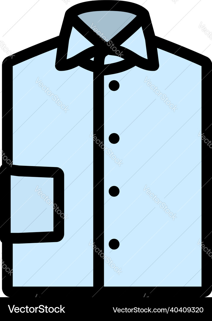 Folded shirt icon Royalty Free Vector Image - VectorStock