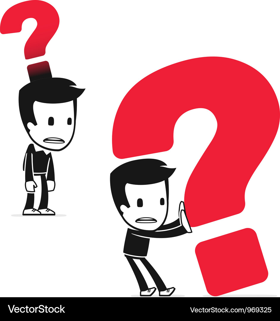 Funny cartoon helper man Royalty Free Vector Image
