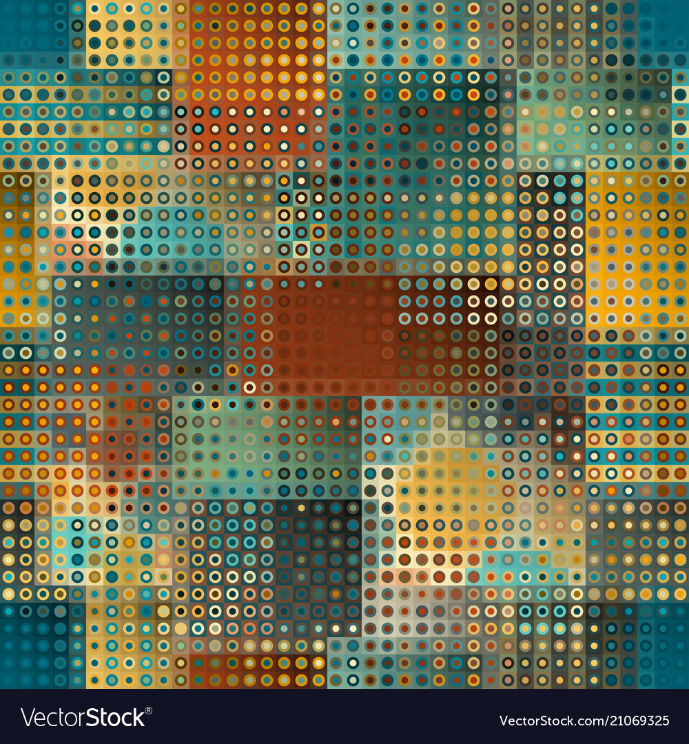 Geometric abstract pattern Royalty Free Vector Image