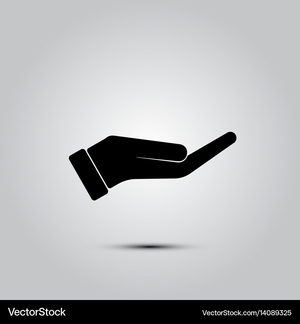 Hand icon Royalty Free Vector Image - VectorStock