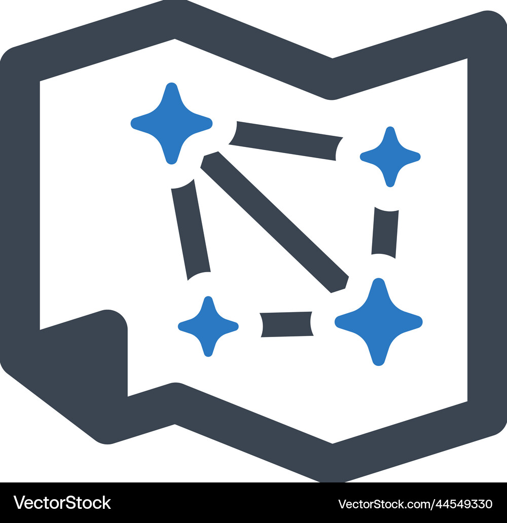 Astronomy map icon Royalty Free Vector Image - VectorStock