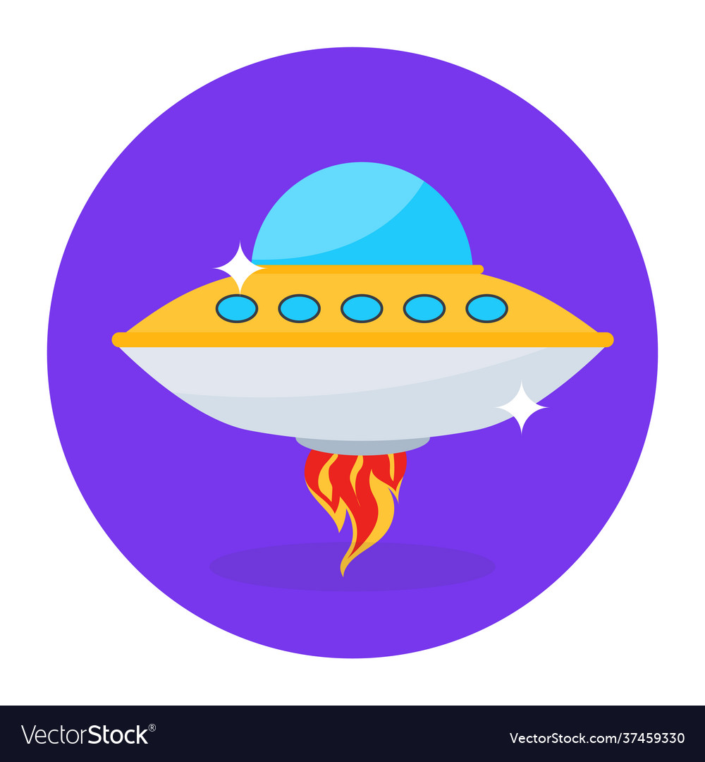 Spaceship Royalty Free Vector Image - VectorStock