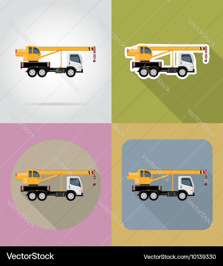 Transport flat icons 23 Royalty Free Vector Image
