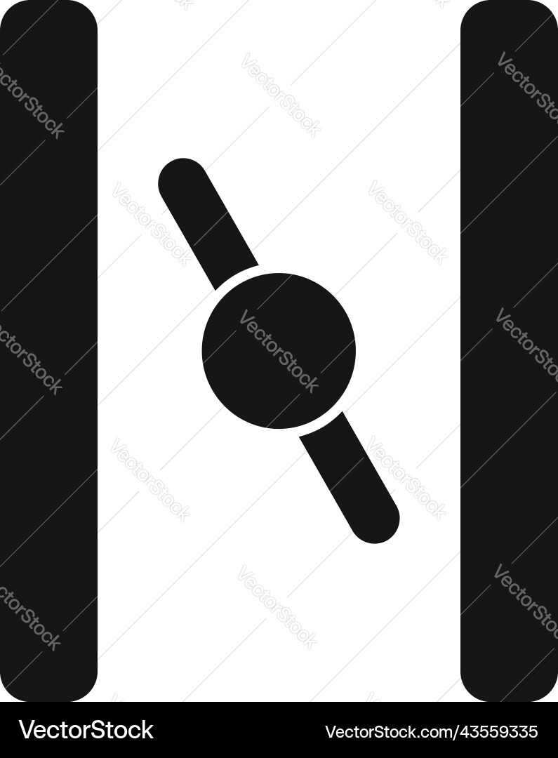 Car motor air icon simple auto spare Royalty Free Vector