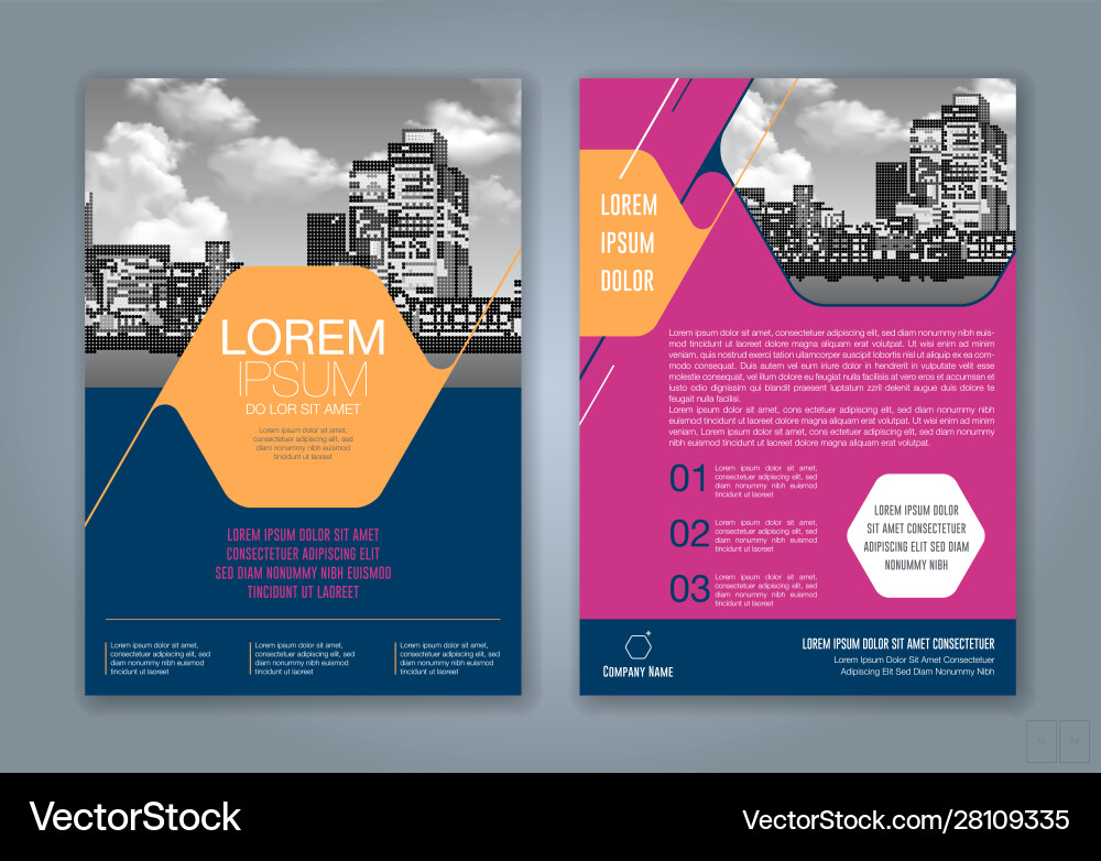 Cover annual report 1314 Royalty Free Vector Image