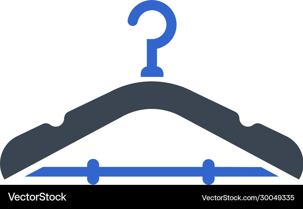 Hanger hook icon Royalty Free Vector Image - VectorStock
