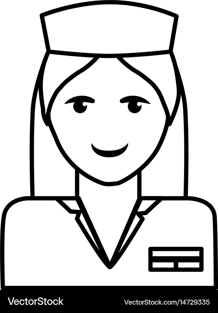 Medical nurse icon Royalty Free Vector Image - VectorStock