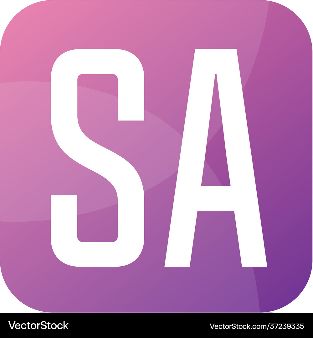 Sa Alphabet Logo