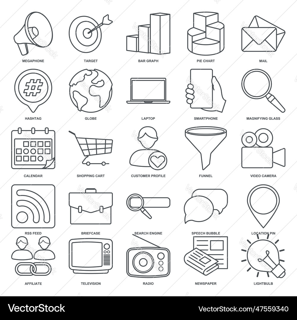 Bright marketing icon a that brings fresh Vector Image