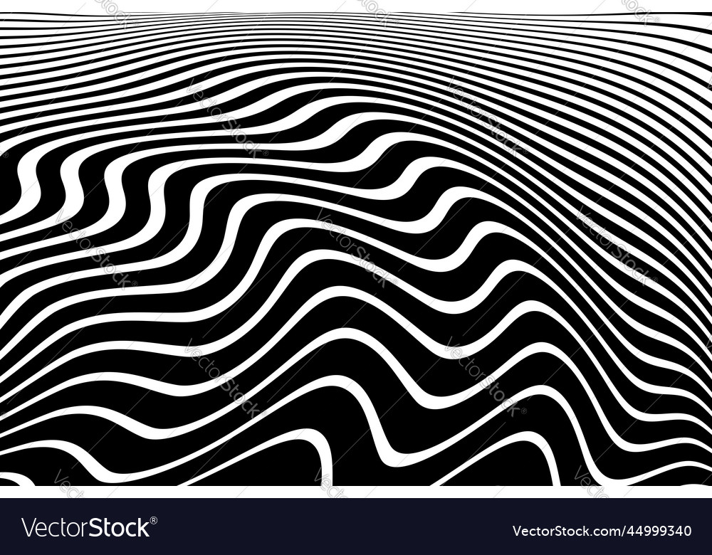 Wavy lines pattern ct Royalty Free Vector Image