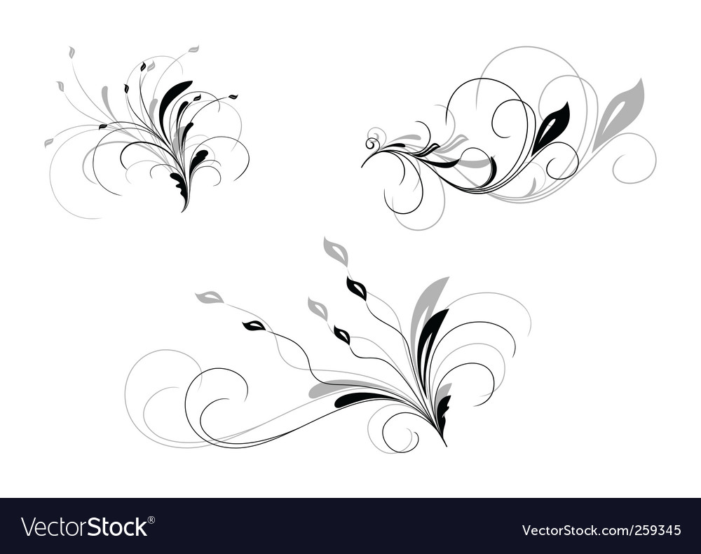 Design elements Royalty Free Vector Image - VectorStock