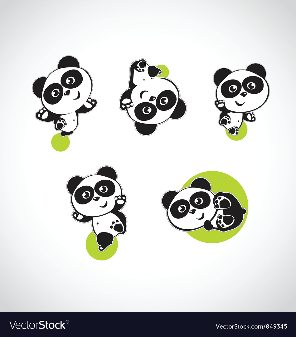 Panda Royalty Free Vector Image - VectorStock