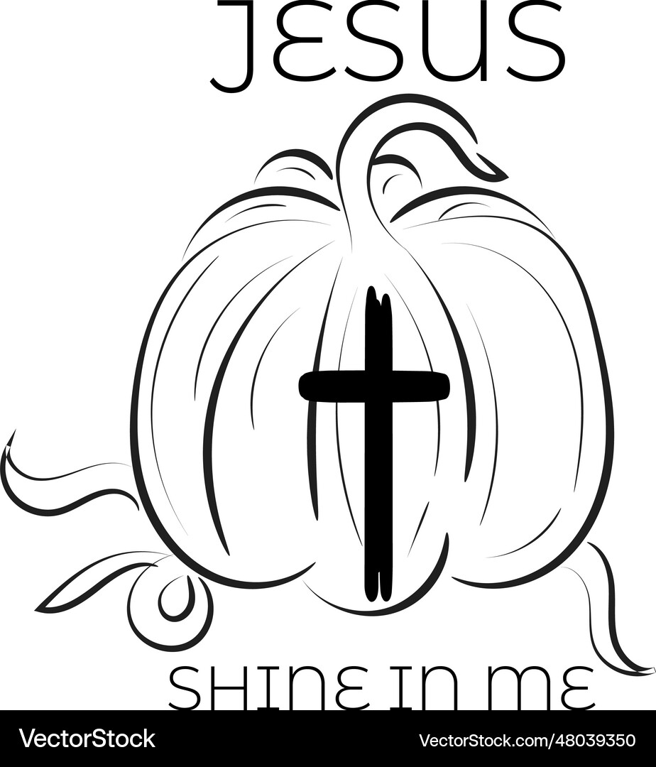Christian symbol design for print Royalty Free Vector Image
